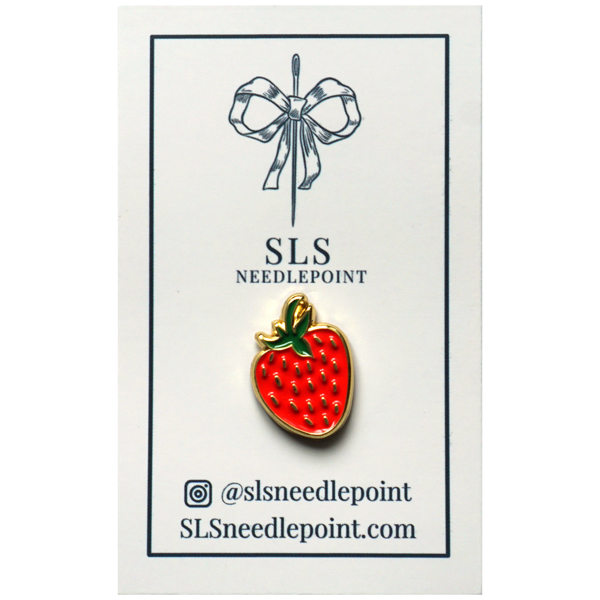 Strawberry Needleminder – The Proper Stitch