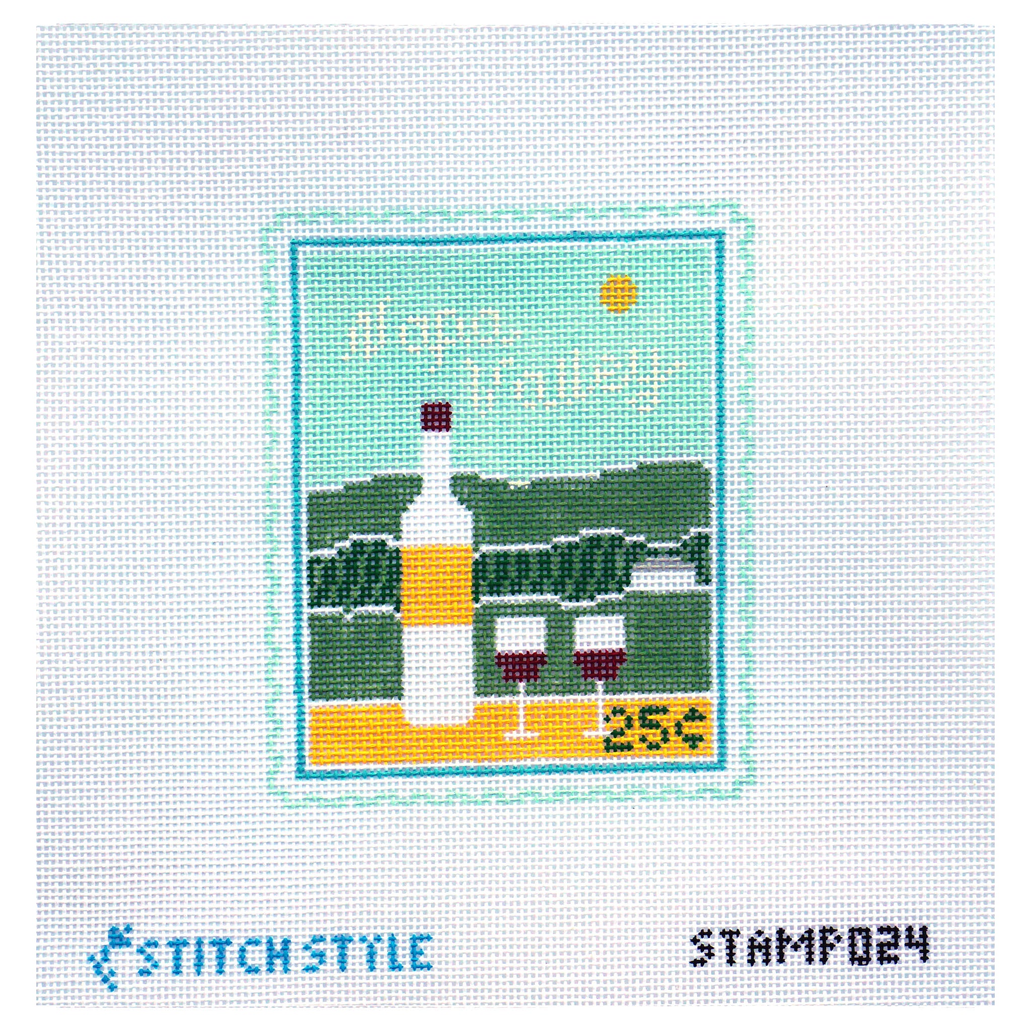 Napa Valley Travel Stamp – The Proper Stitch