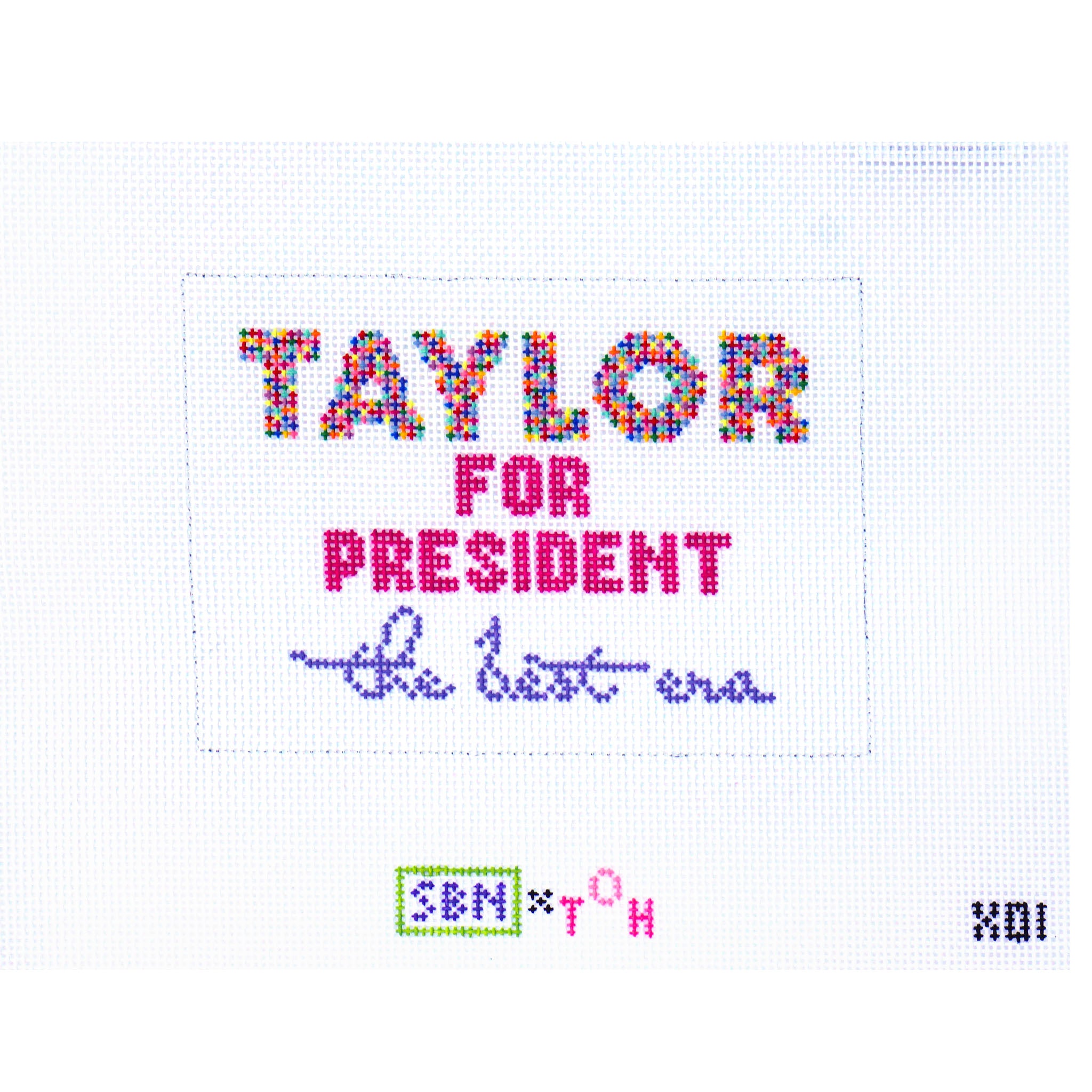 Taylor for President – The Proper Stitch