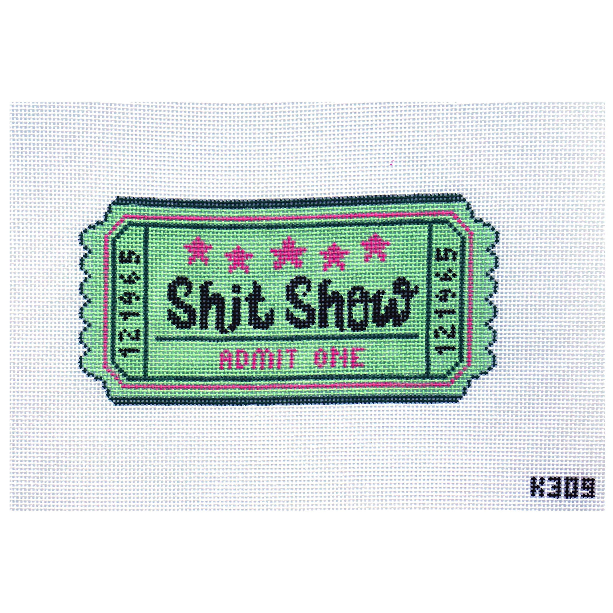 Shit Show Ticket – The Proper Stitch